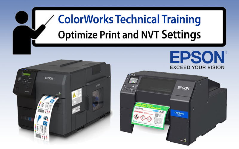 How to Optimize Epson Colorworks Printers - BarcodeFactory