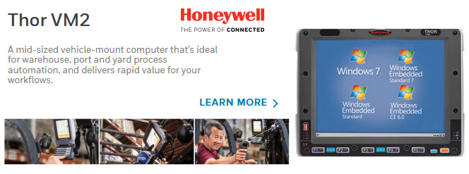 Honeywell Vehicle Mount Mobile Computers - BarcodeFactory
