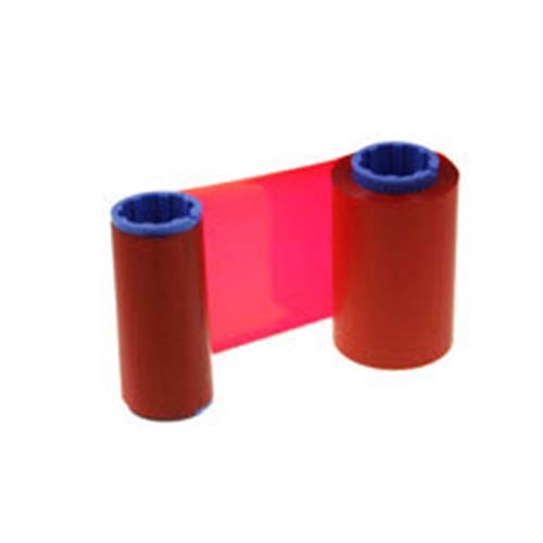 800015-102 - Zebra Red MonoChrome ID Card Ribbon