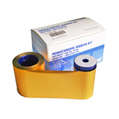 800015-106 - Zebra Gold MonoChrome ID Card Ribbon