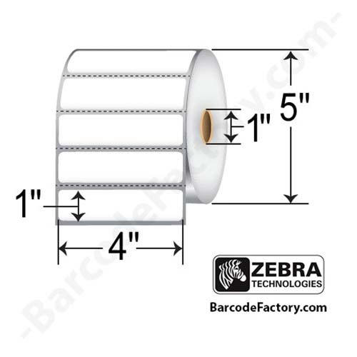 10010045 - Zebra Z-Select 4000D 4x1 DT Label [Premium Top Coated ...