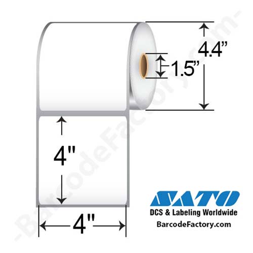 SATO Thermal Transfer Labels for all Sato brand printers