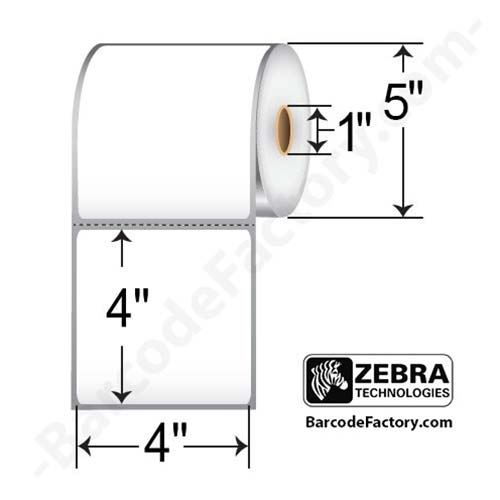 800274-405 - Zebra Z-Select 4000T 4x4 TT Label [Perforated]