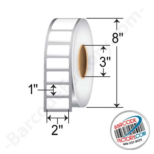 RD-2-1-5500-3 - Barcodefactory 2x1 DT Label [Premium Top Coated ...