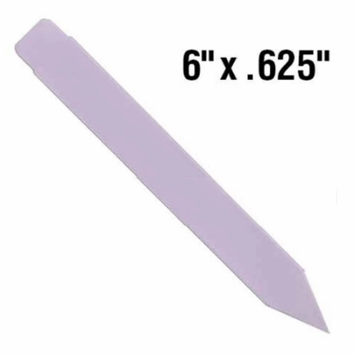 BAR-SS6X06-LA-EA - BarcodeFactory 6x0.625 Thermal Pot Stakes Single Roll