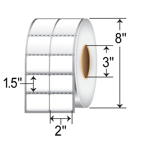 620098 - Barcodefactory 2x1.5 TT Label [2up, Perforated]