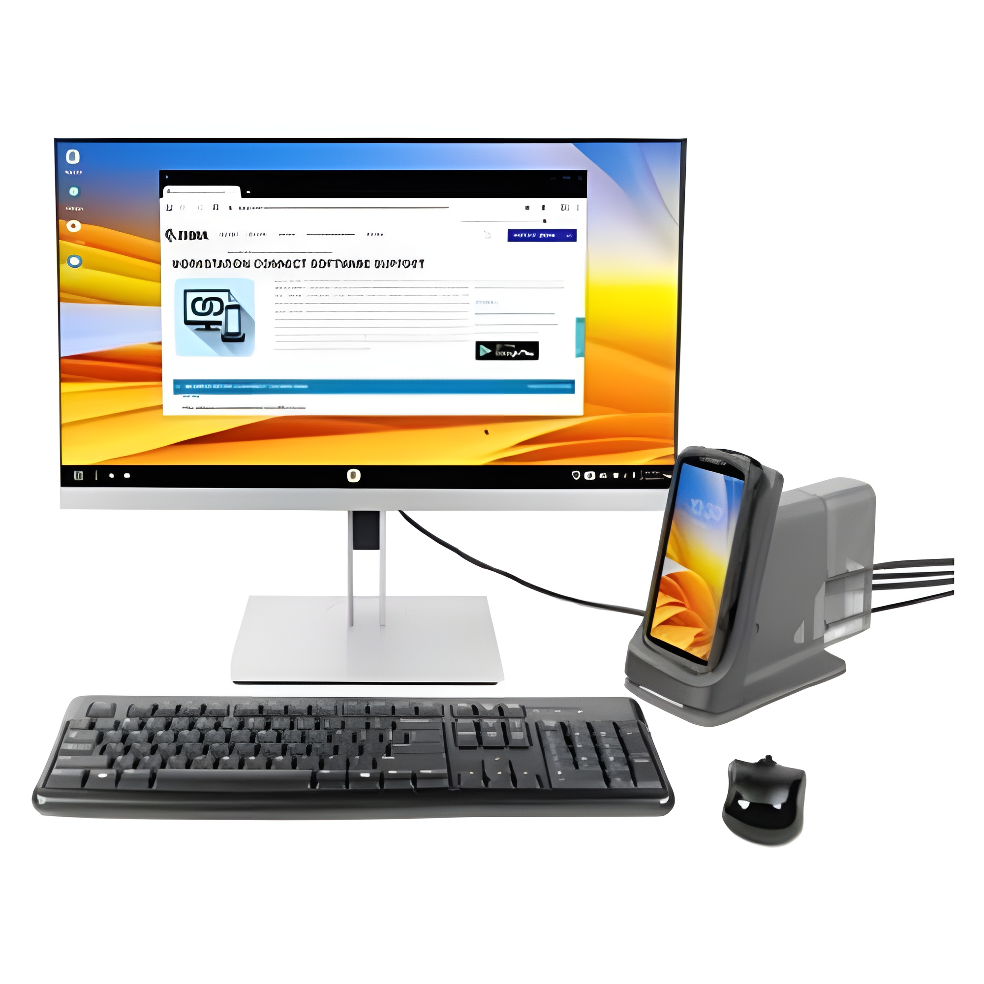 CRD-NTC5X-1SNHP-01 - Zebra Connect Cradle for TC53, TC58