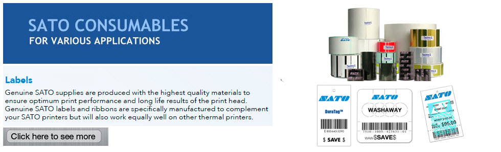 Sato Products - The Barcodefactory Low Prices! - BarcodeFactory