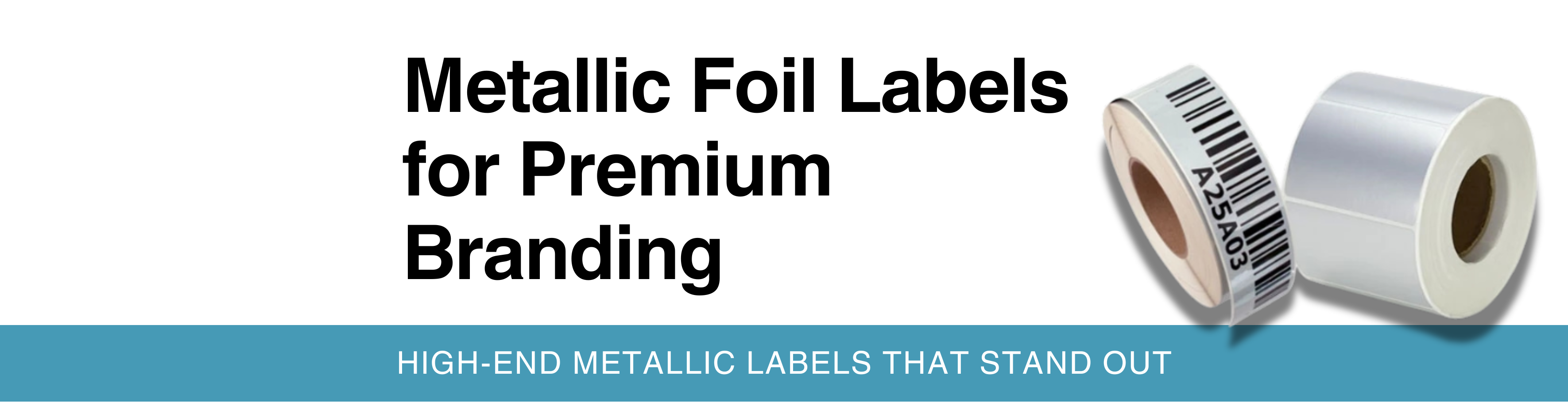 Metallic Foil Labels | Premium Gold & Silver Labels