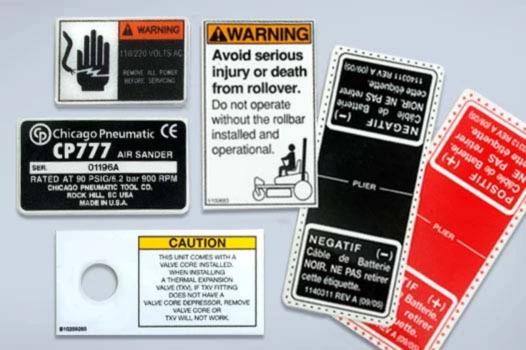Silk-Screened Labels | Durable Industrial Marking
